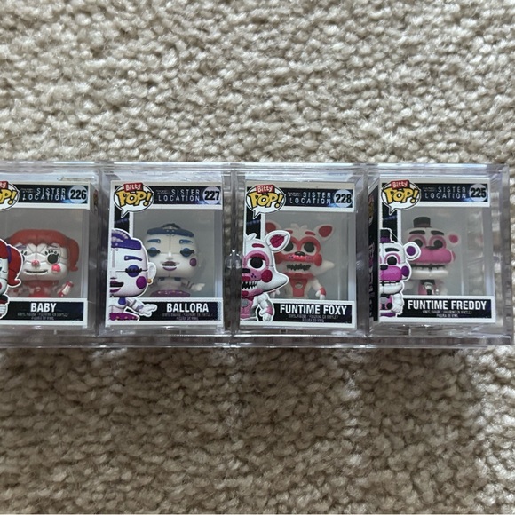 Funko | Toys | Funko Five Nights At Freddys Bitty Pops 4 Pack Ballora ...